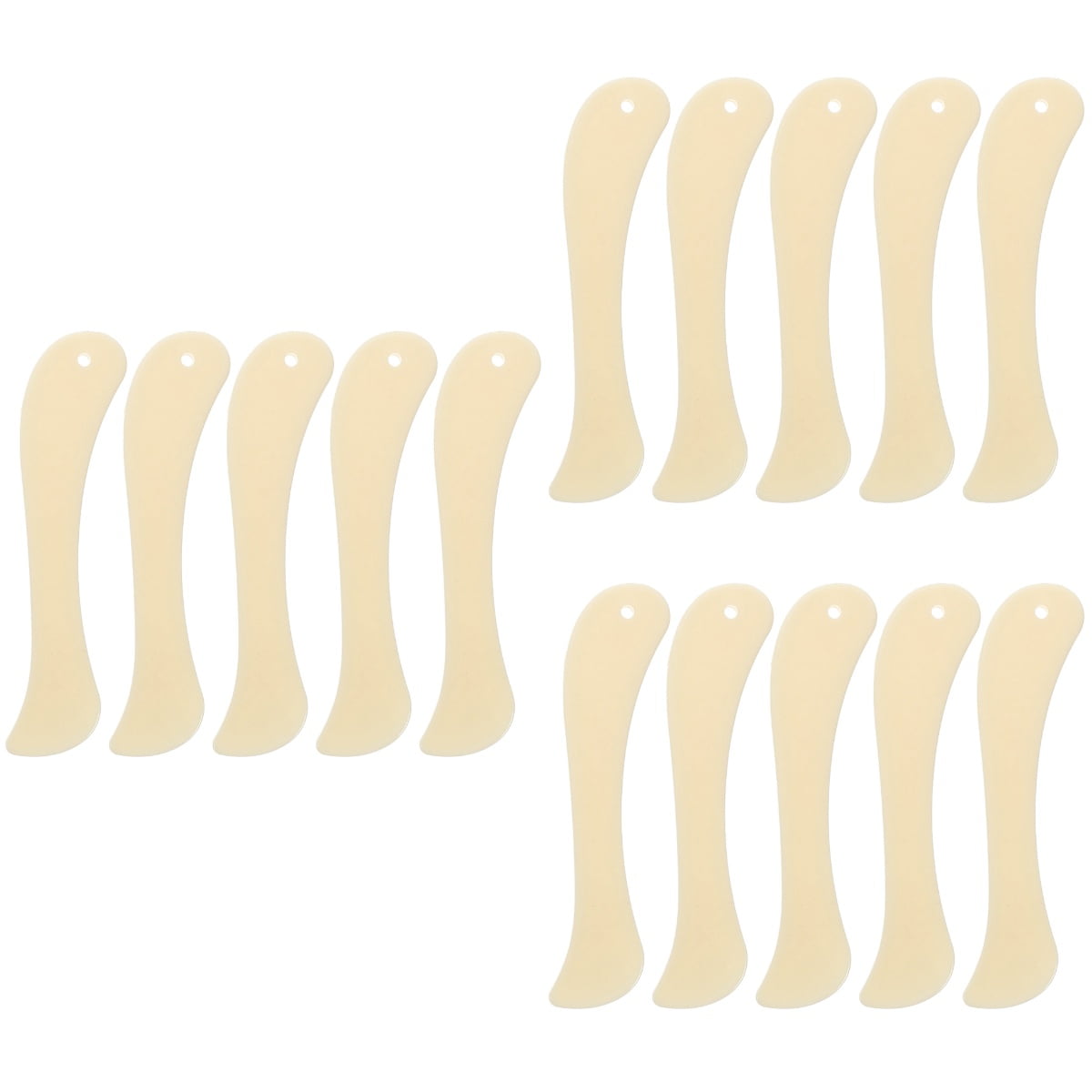 Hemoton 15 pcs Plastic Bone Folder Tool Letter Opener Paper Creaser ...