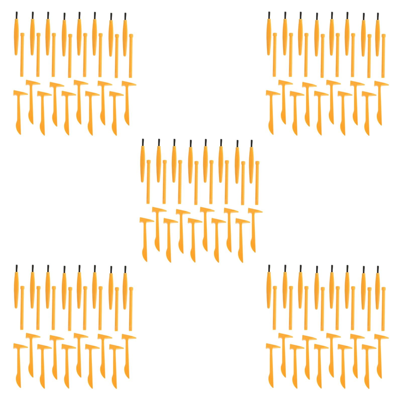 Hemoton 150 pcs Dinosaur Dig Kit Digging Hammer Chisel Brush Plastic ...