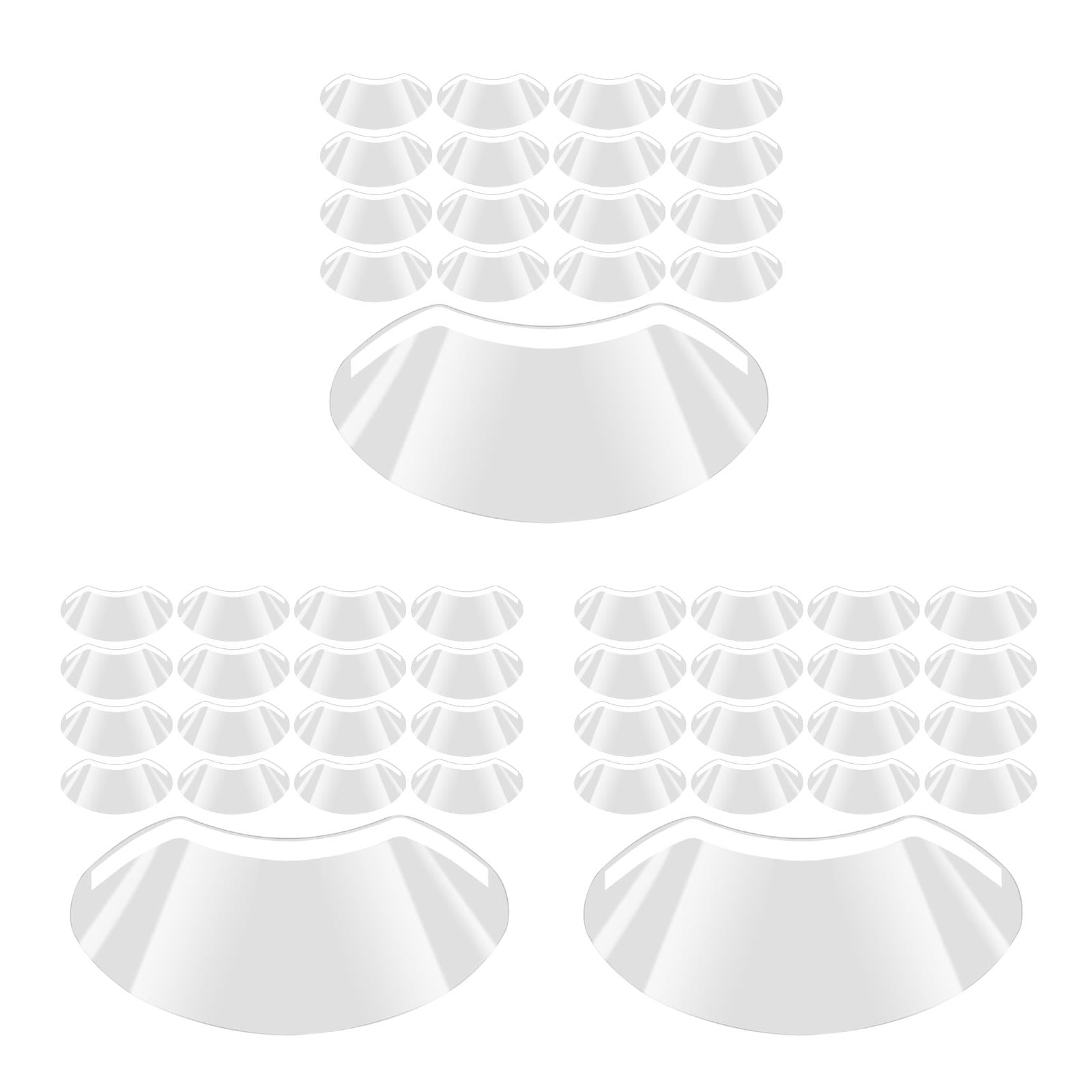 HEMOTON OUNONA 150 pcs Hair Cut Eye Shield Plastic Mask Accessory for ...