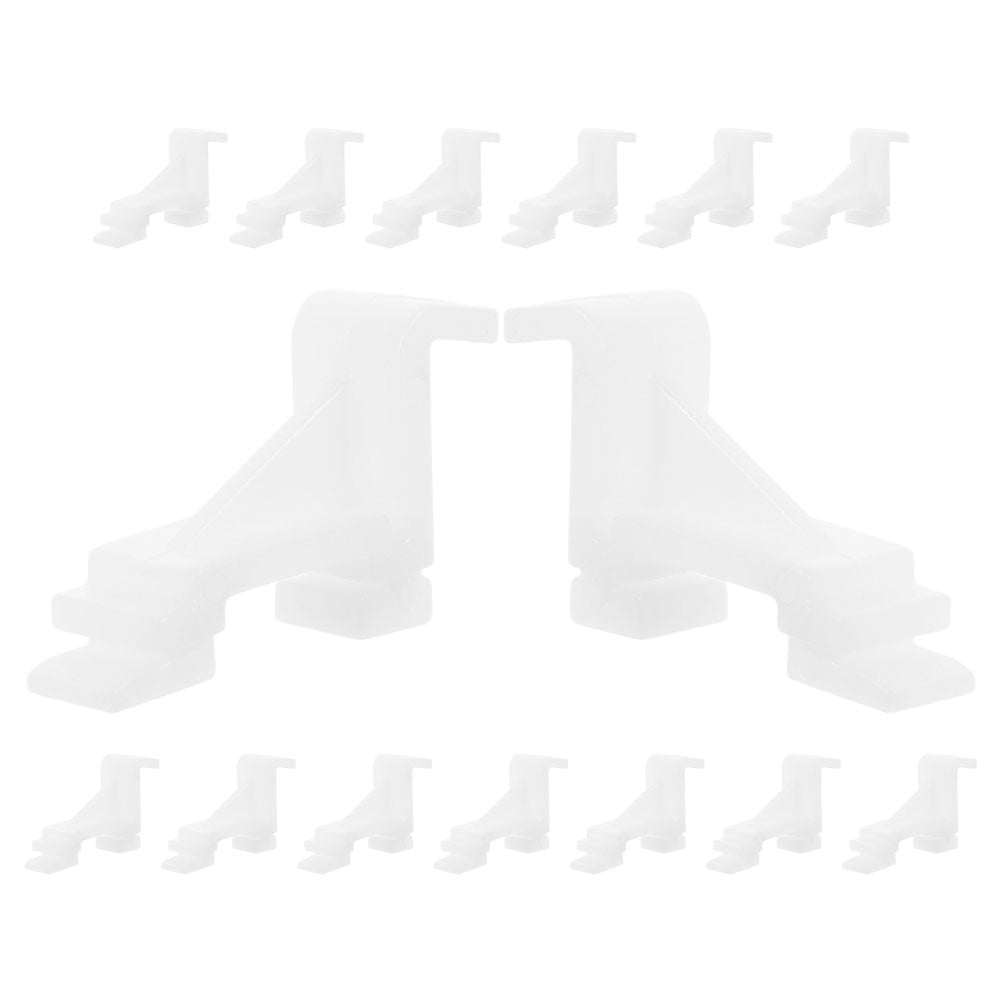 Hemoton 15pcs Freezer Shelf Clamp Freezer Shelf Fixing Clamps Cooler ...