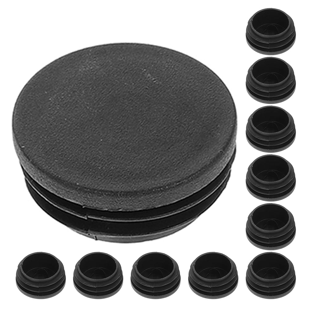 Hytrove Tubing End Cap Black 15Pcs 1.4x1.4x0.6In - Walmart.com