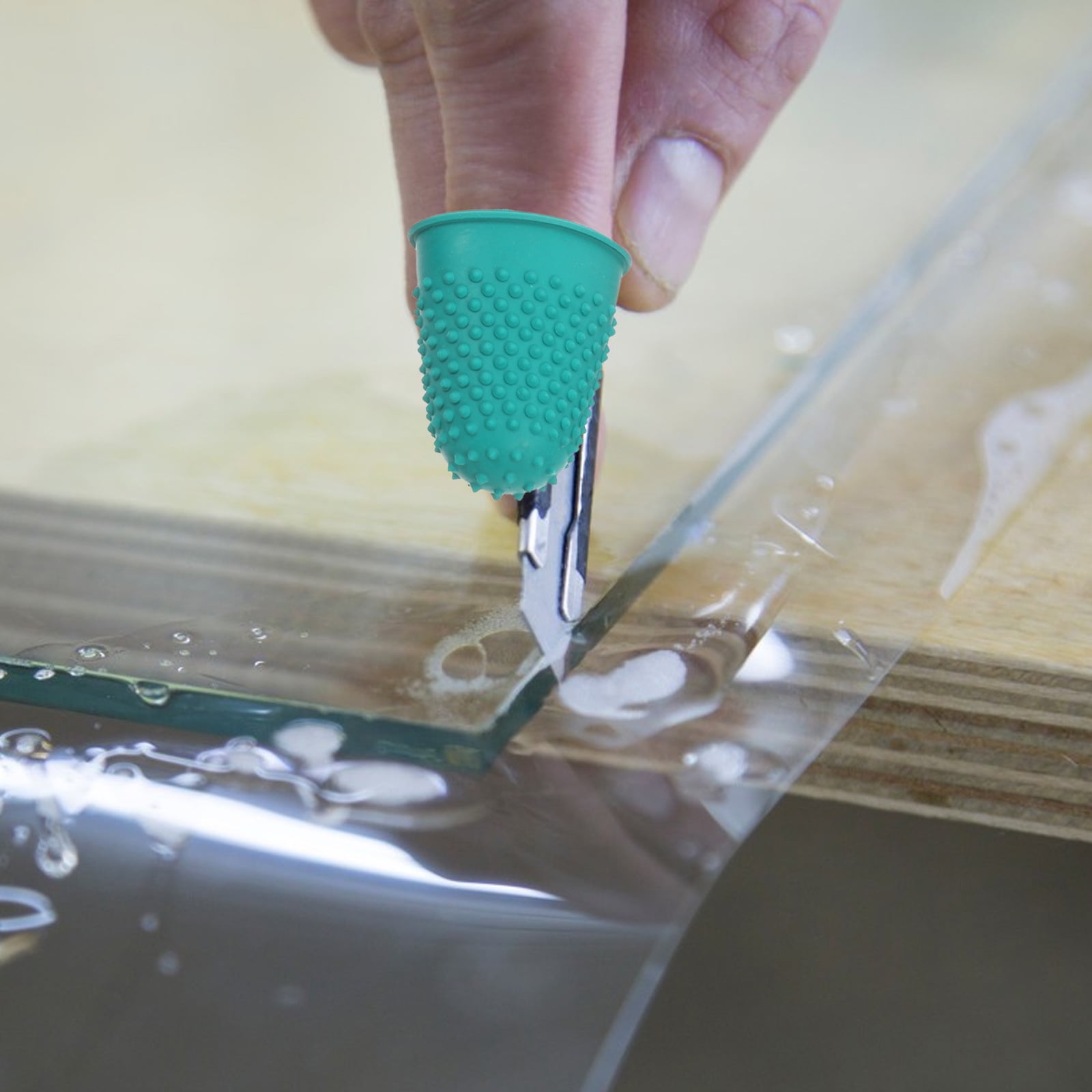 Hemoton 15pcs Rubber Fingers Tip Fingers Covers Finger Money Counting ...