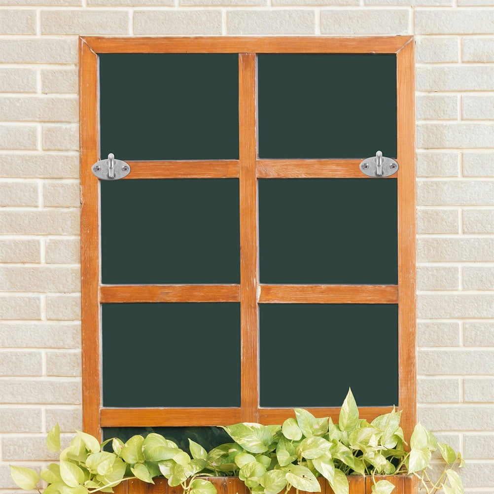 Hemoton 15pcs Stainless Steel Window Hooks Small Base Suspension ...