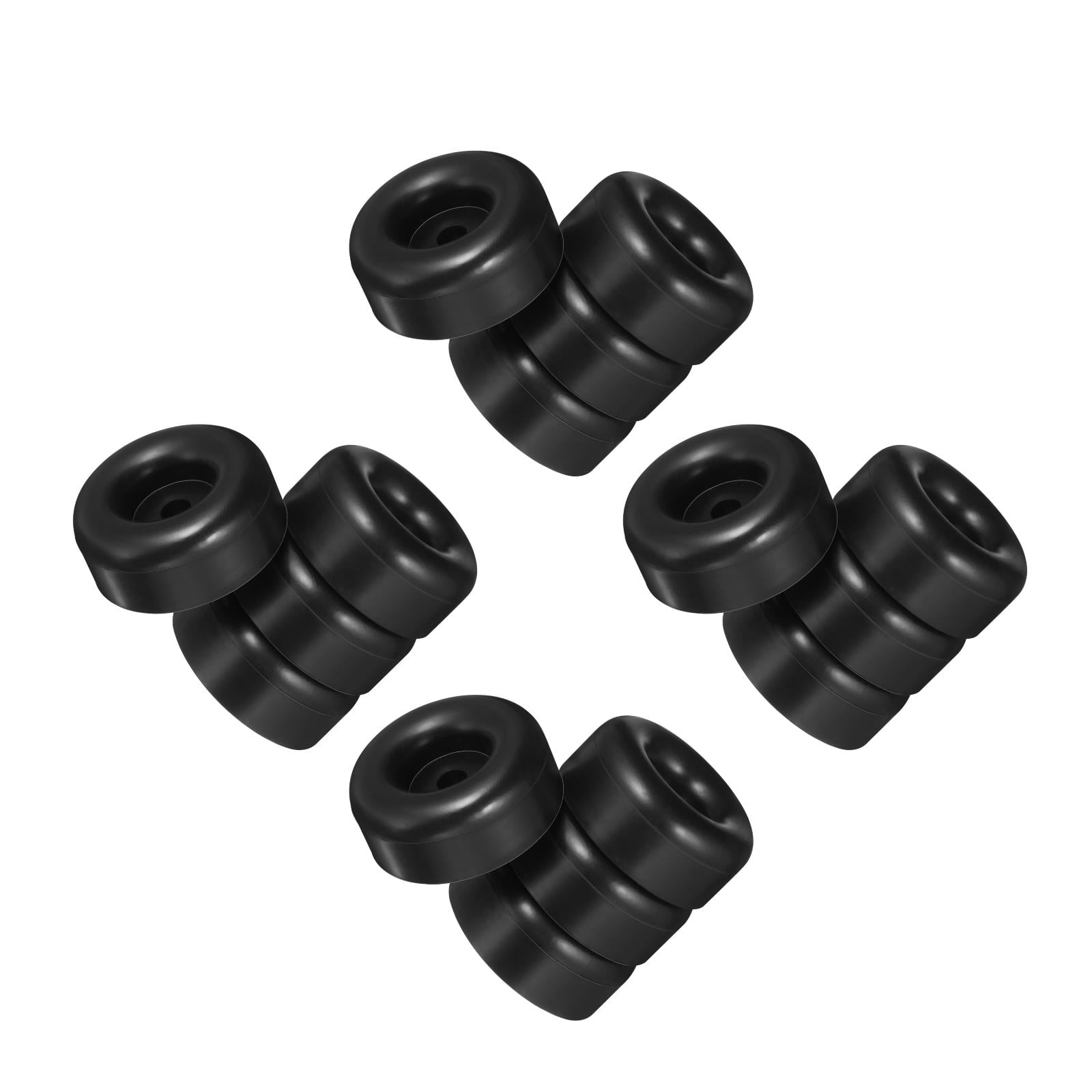 Hemoton 16 Pcs Rubber Door Bumpers Trailer Ramps Rubber Bumper Rubber ...