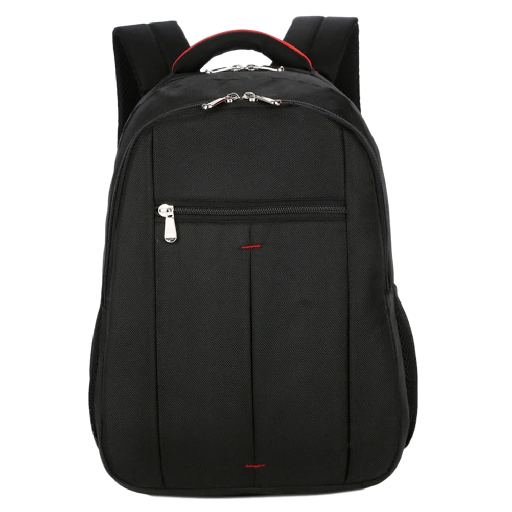 Hemoton 16 inch Backpacks for Women Mens Black Water Resistant Laptop ...
