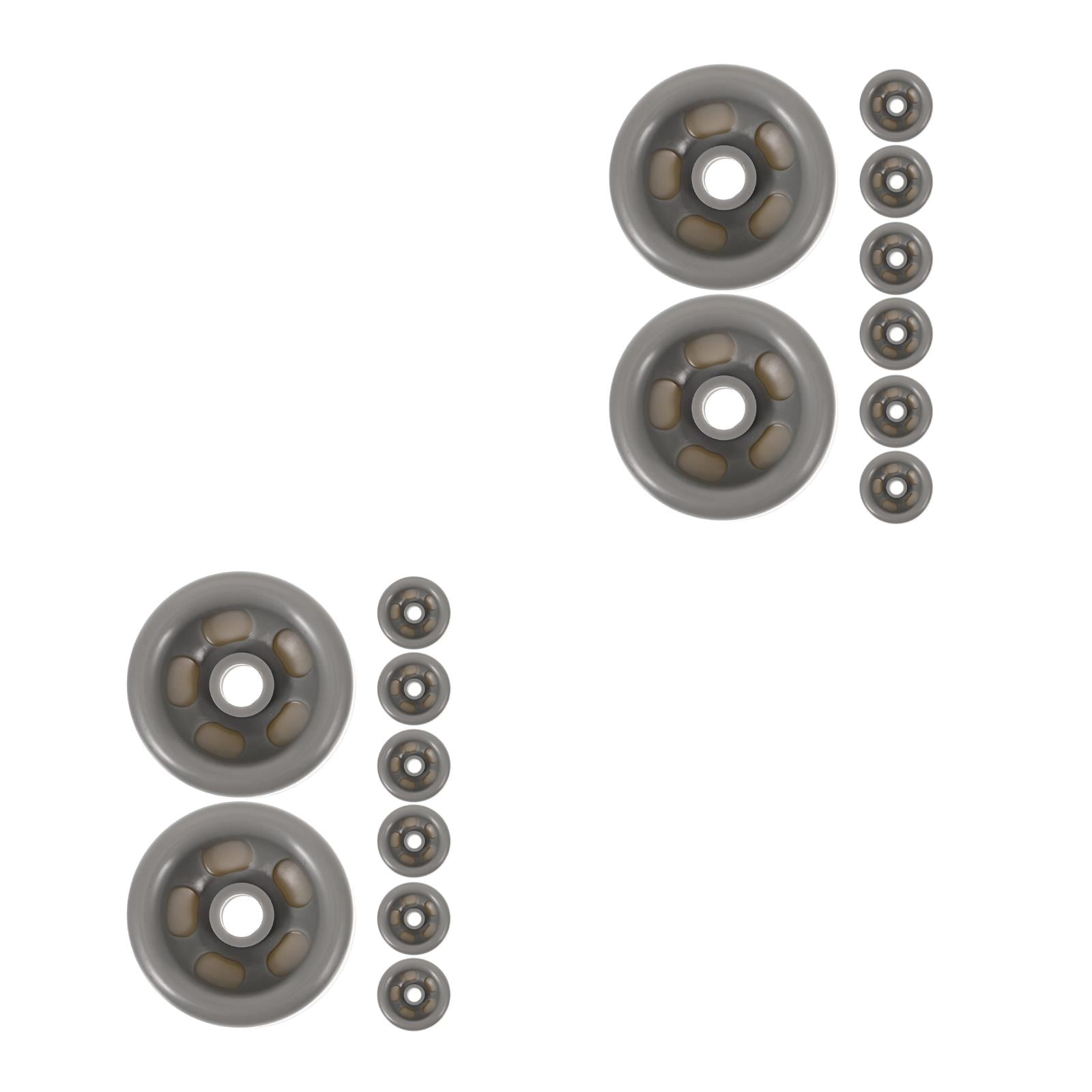 Hemoton 16 pcs Dryer Wheels Dryer Idler Pulley Wheels Dryer Bearing ...