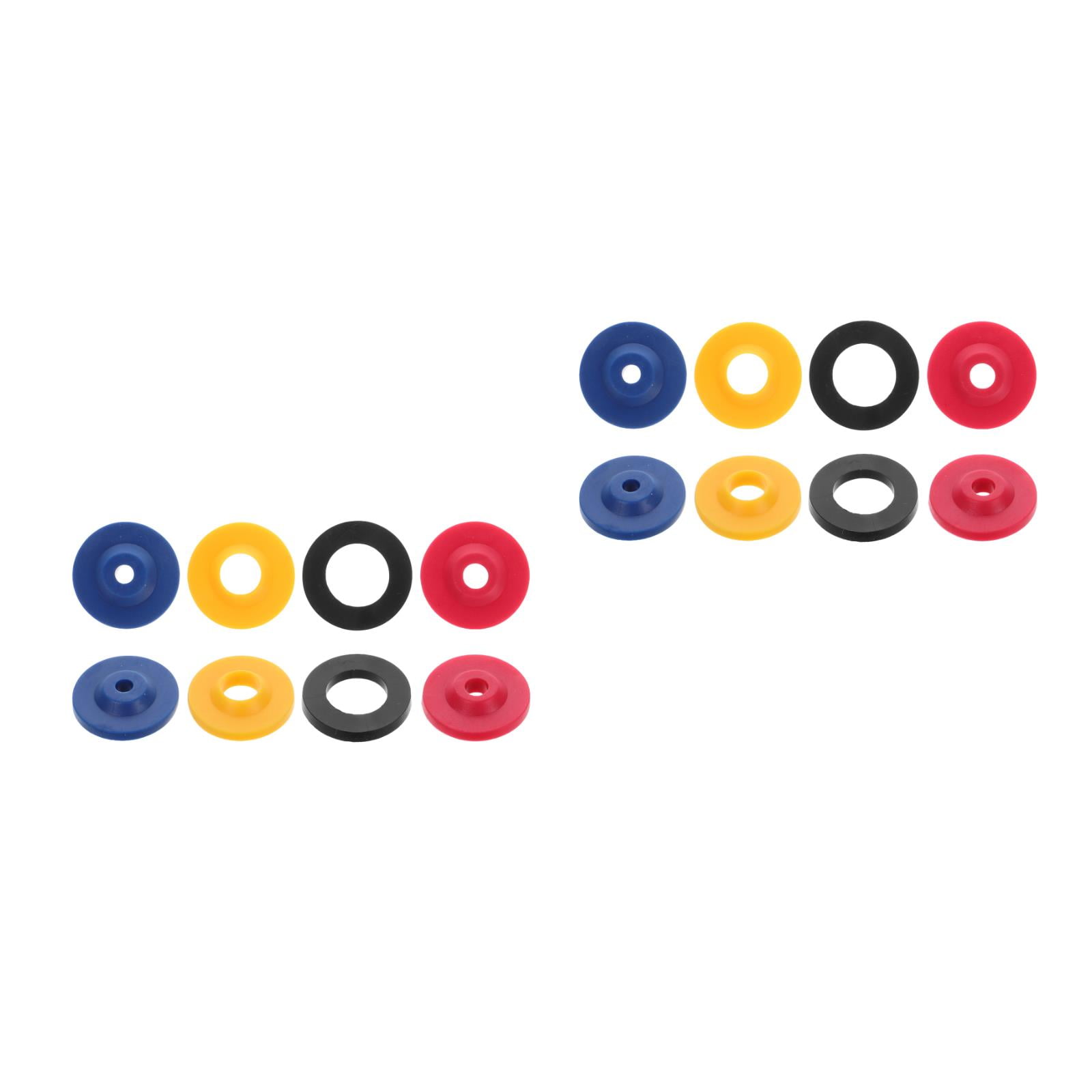 Hemoton 16 pcs Silicone Shower Flow Restrictor Kit Water Flow Reducer ...