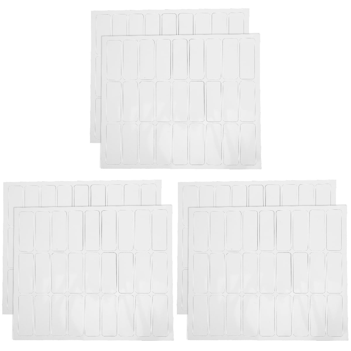 Hemoton 162 pcs Writable Magnets Labels Name Marking Labels Magnet Name ...