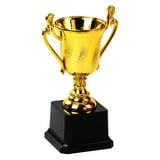 16cm Mini Award Trophy Plastic Prizes with Black Base for Kids Party ...