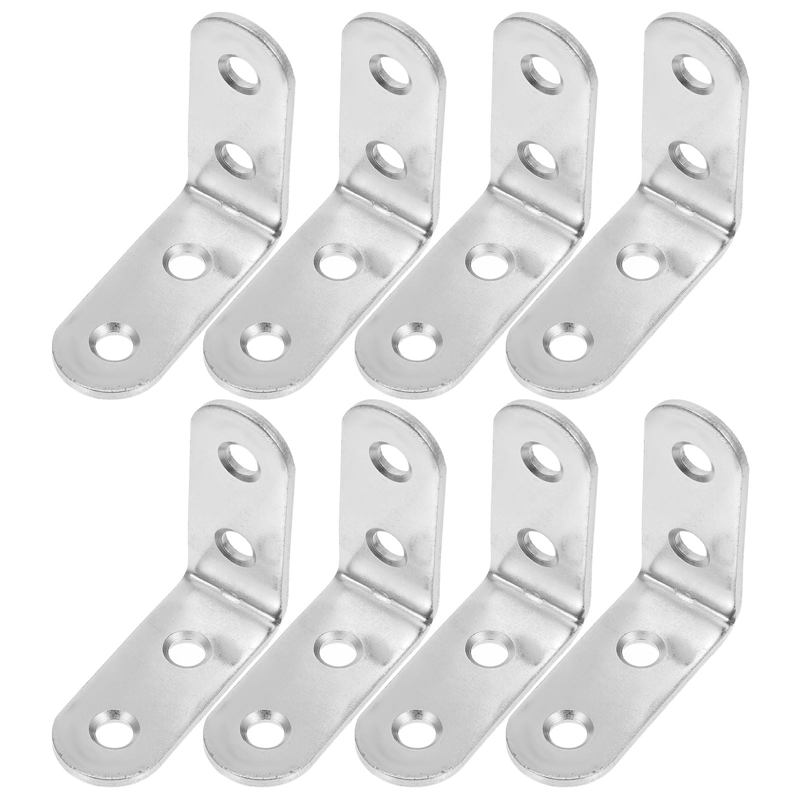 HEMOTON 16pcs Corner Braces L Brackets for Furniture Shelves with ...
