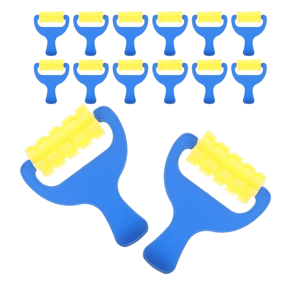 Hytrove Graffiti Brush Foam Paint Roller Sponge 16Pcs For Art Tools ...