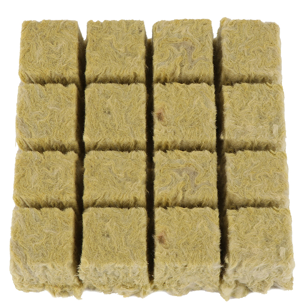 Hemoton 16pcs Mineral Wool Block Culture Board Soilless Culture Mineral ...