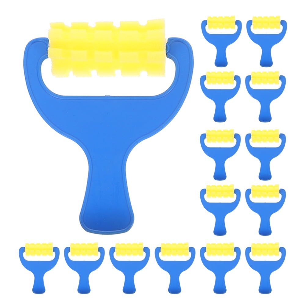 Hemoton 16pcs Sponge Rollers for Painting Paint Roller With Plastic ...