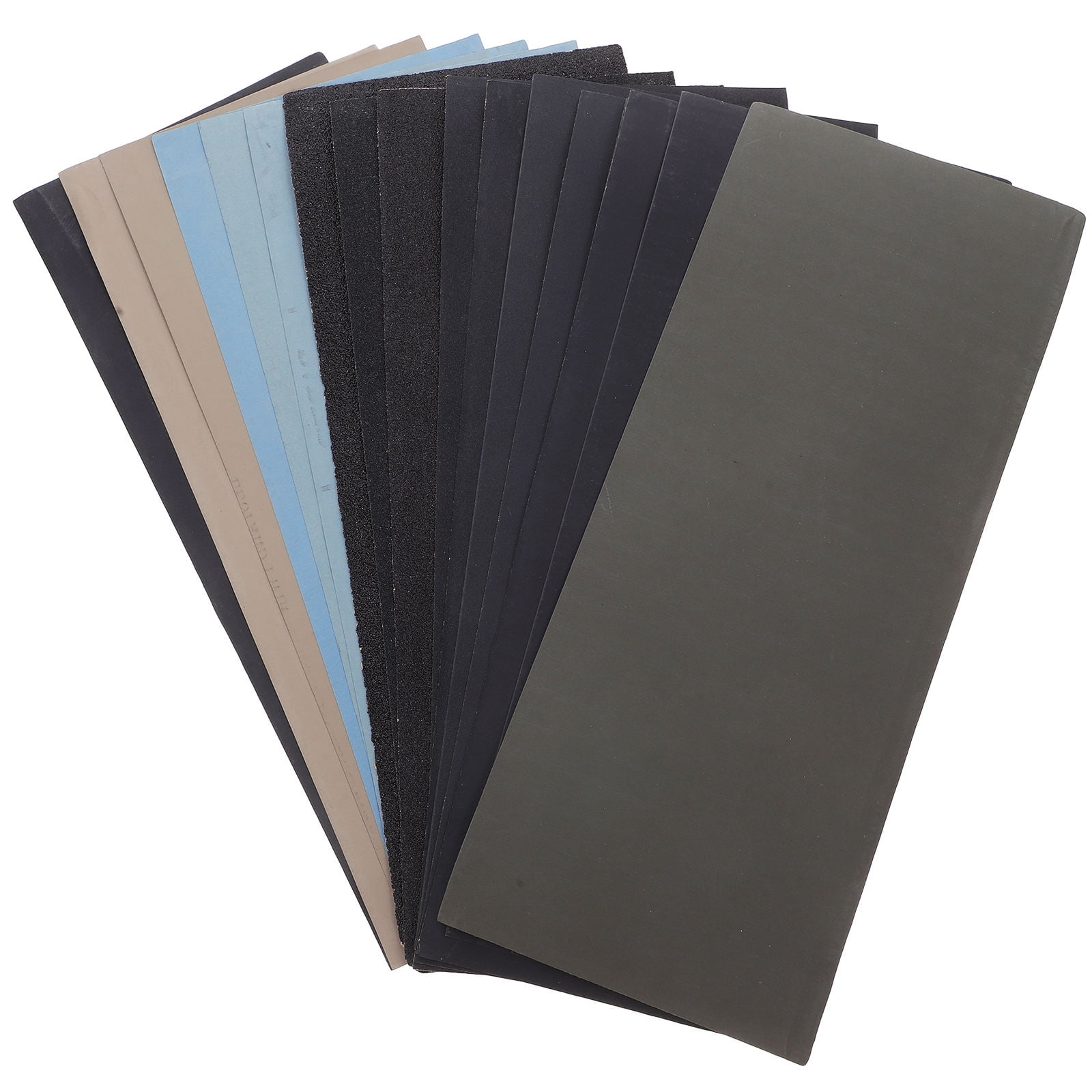 Grey Sandpaper Set for Industry Use 18 Sheets Wet Dry Sandpaper with ...