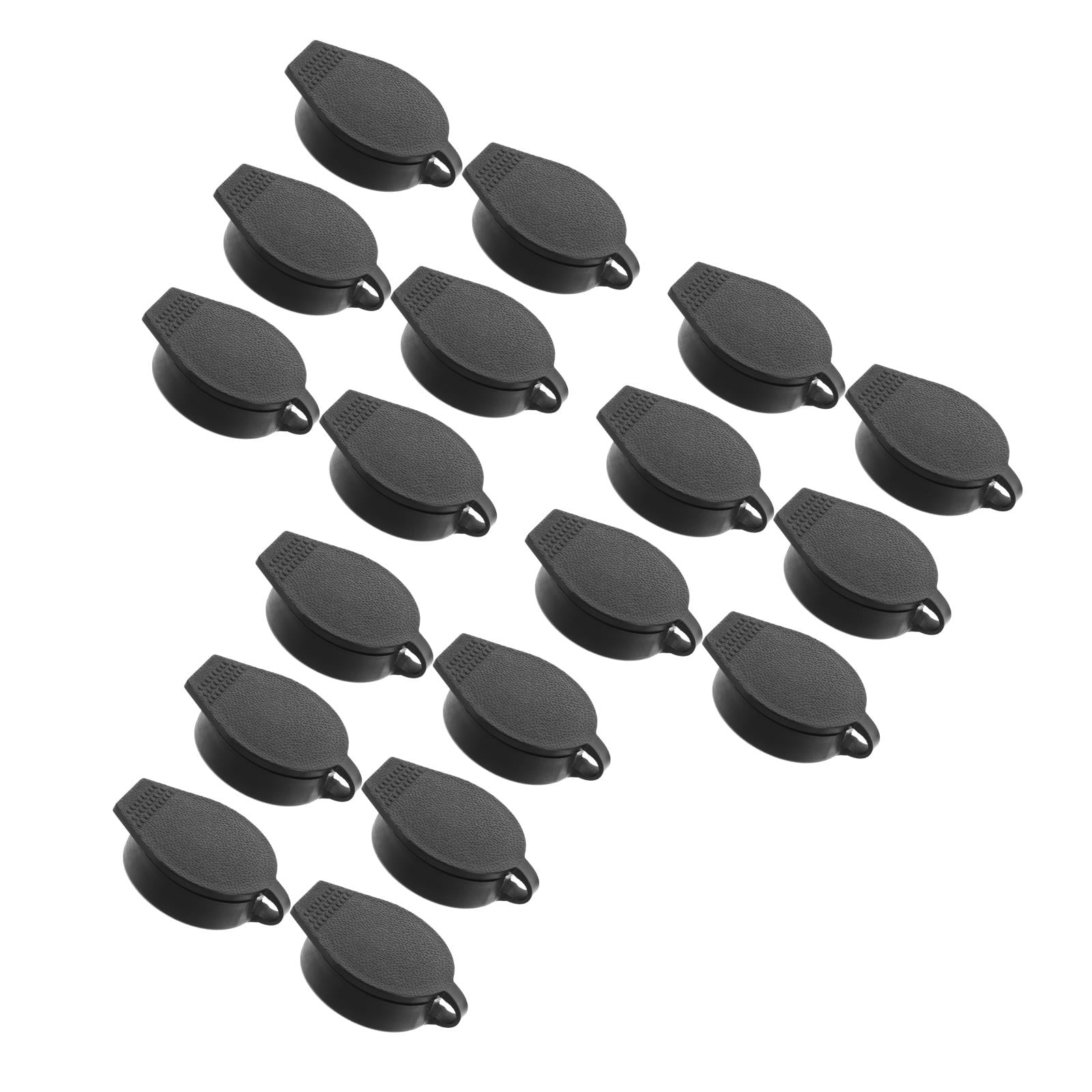 Hemoton 18 pcs Black Rainproof Cover Plastic Hole Cover Waterproof Cam ...