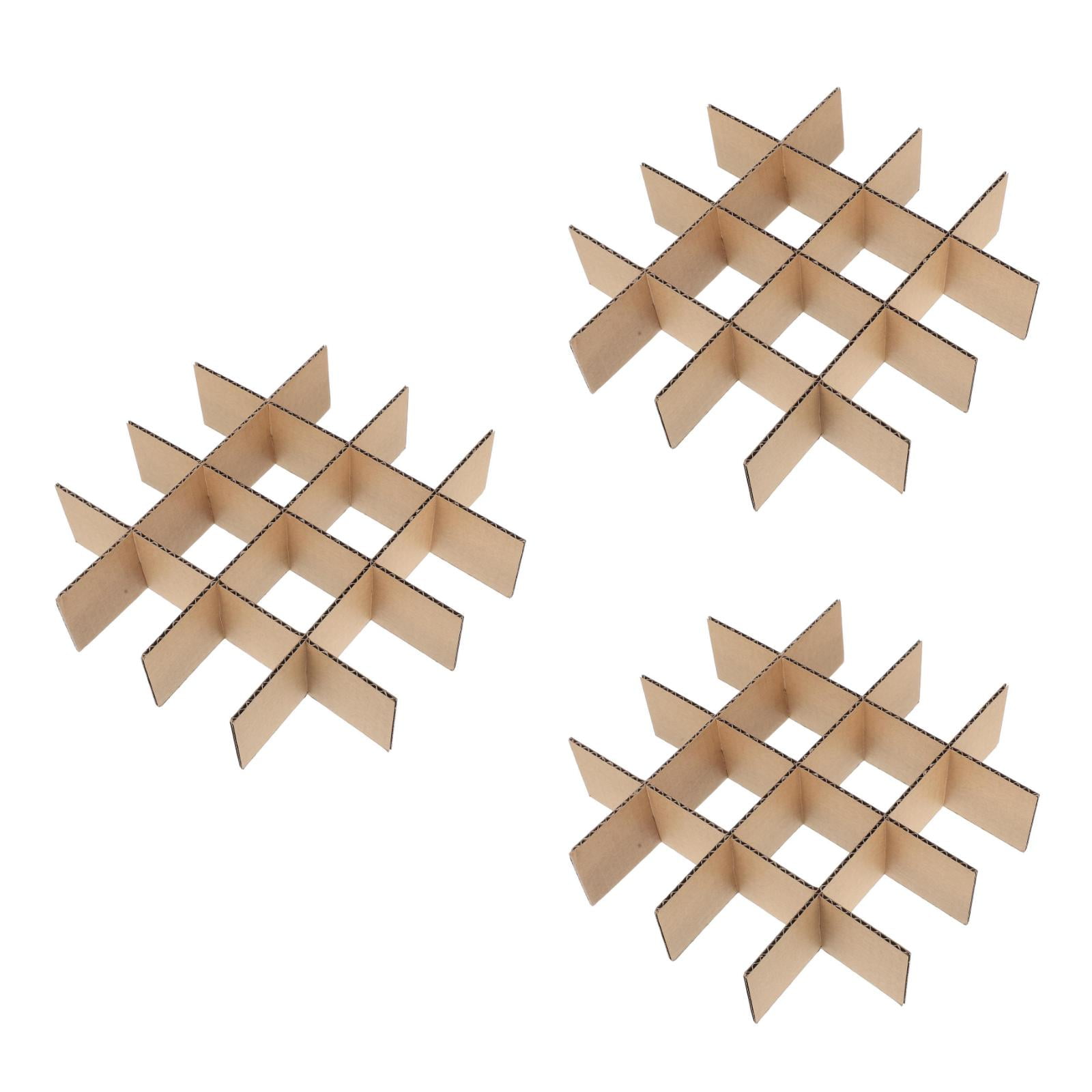 Hemoton 18 pcs Packing Boxes Divider For Craft Storage Organizer And ...