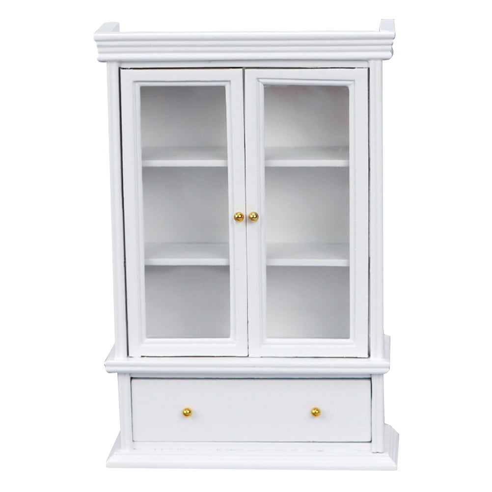 Hemoton 1PC Mini House Furniture Drawer Mini Wood Cabinet Mini Scene ...