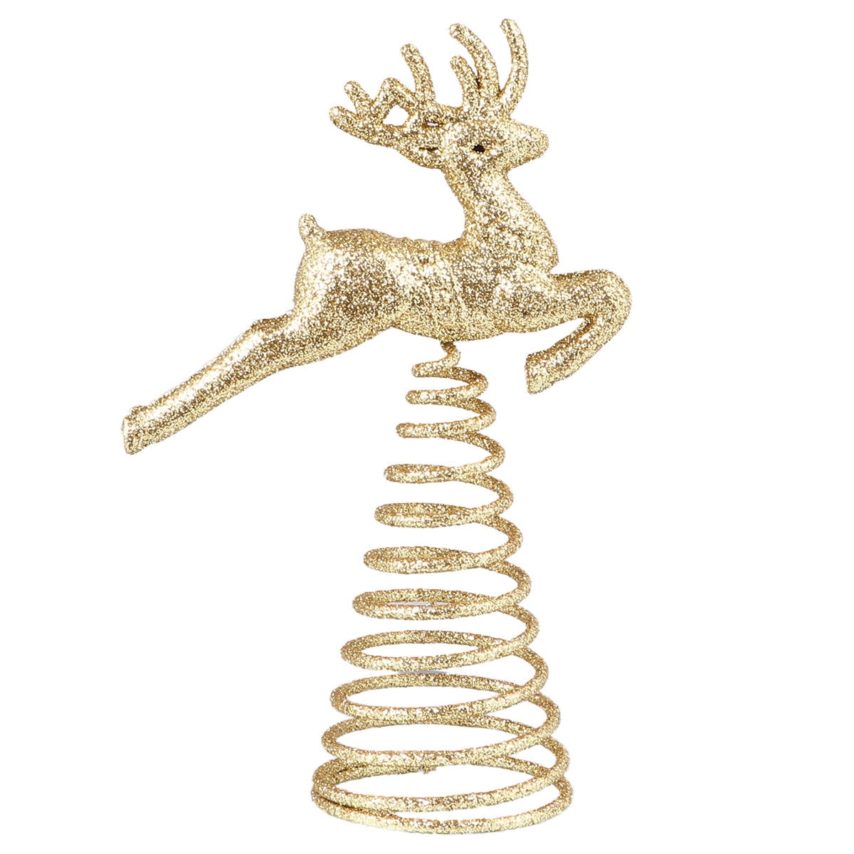Hemoton 1Pc Christmas Tree Decoration Topper Deer Tree Topper Treetop ...