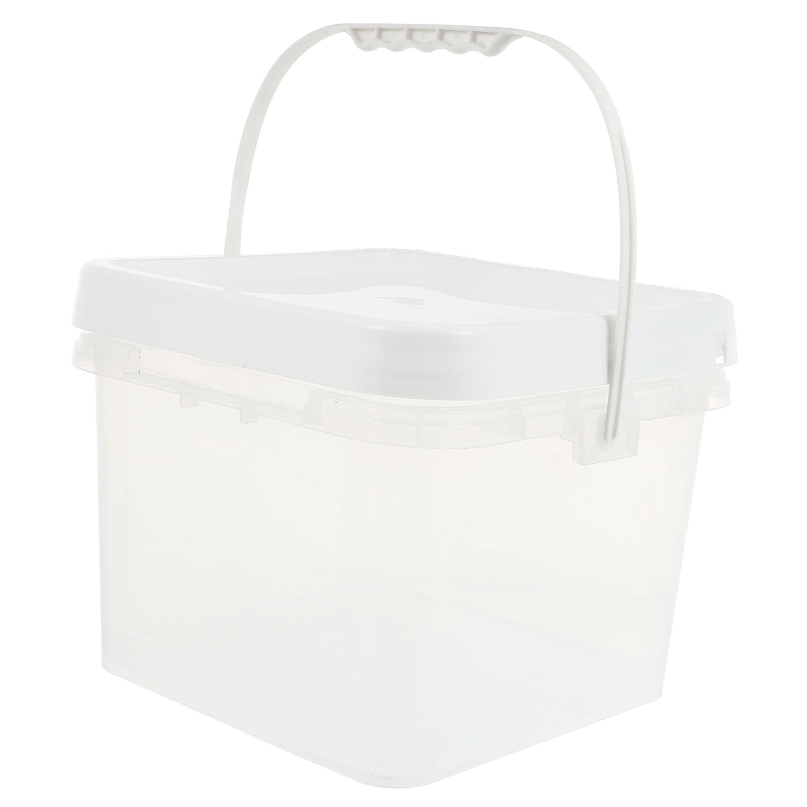 Hemoton 1Pc Storage Square Bucket Handheld Bucket Food Storage Bucket ...