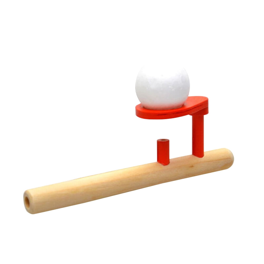 Hemoton Wooden Educational Toy, Floating Blow Pipe and Balance Balls ...