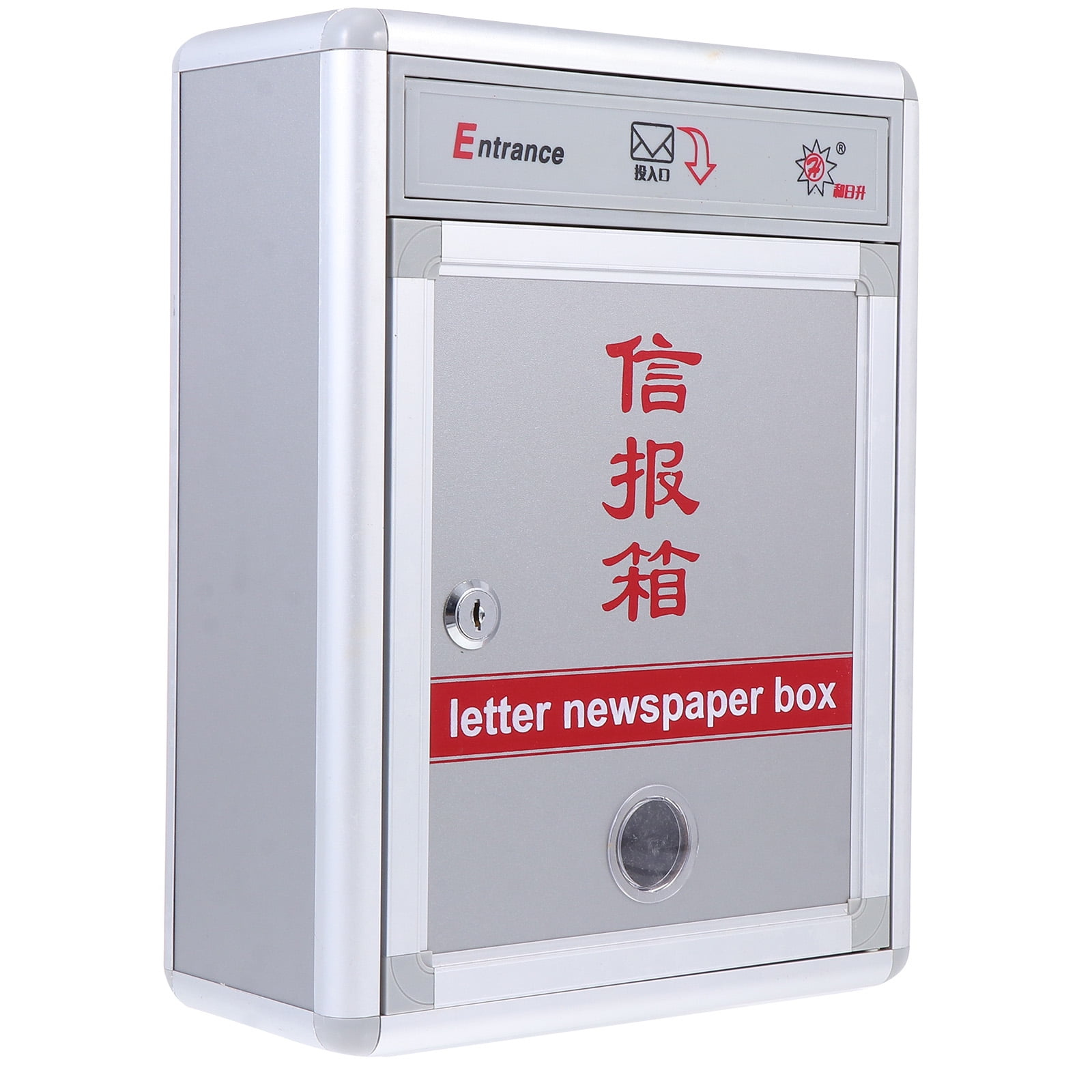 Hemoton 1pc Durable Letter Case Post Box Wall-mounted Letter Box ...