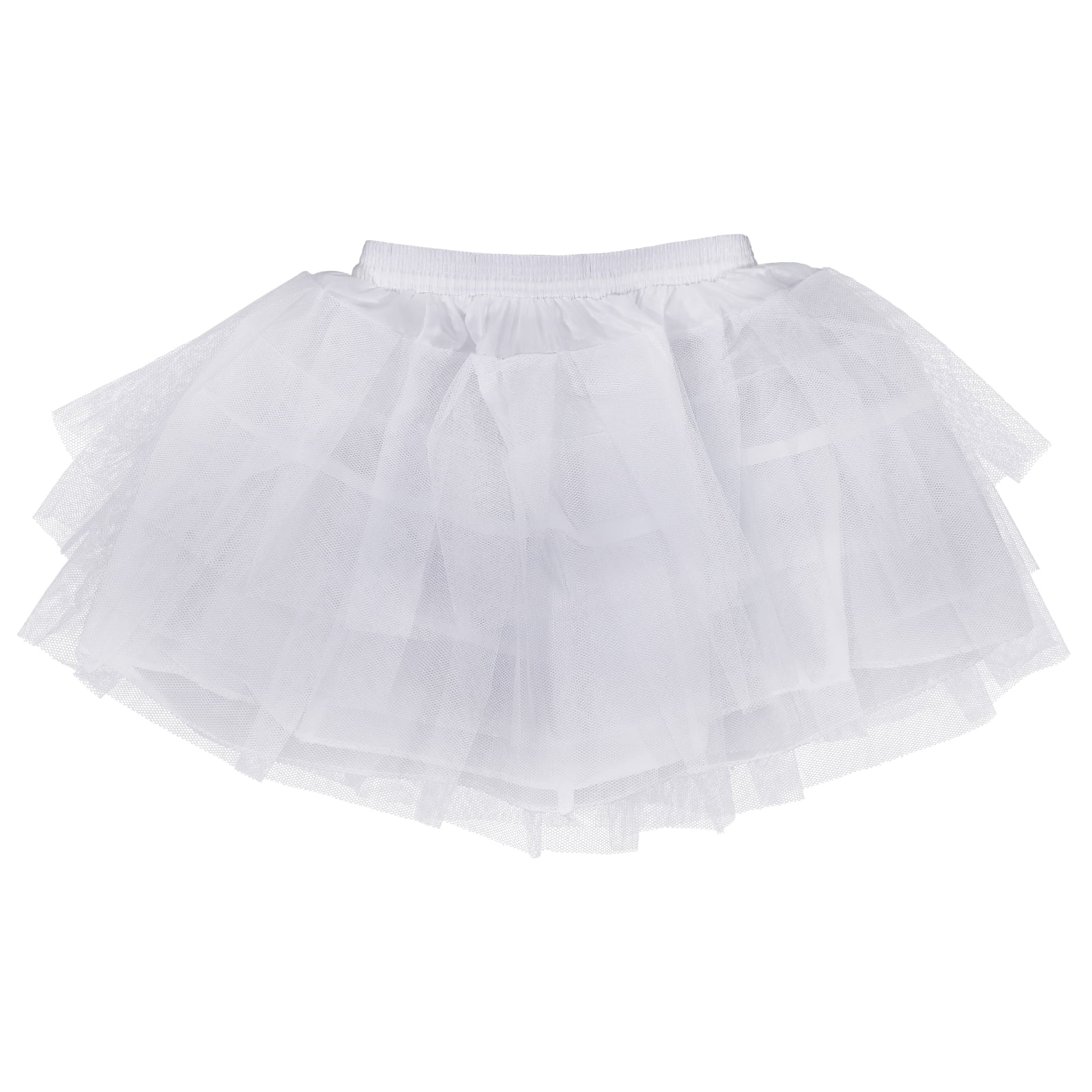 Hemoton 1pc Hoopless Petticoat Multi-layer Crinoline Puffy Bubble Skirt ...