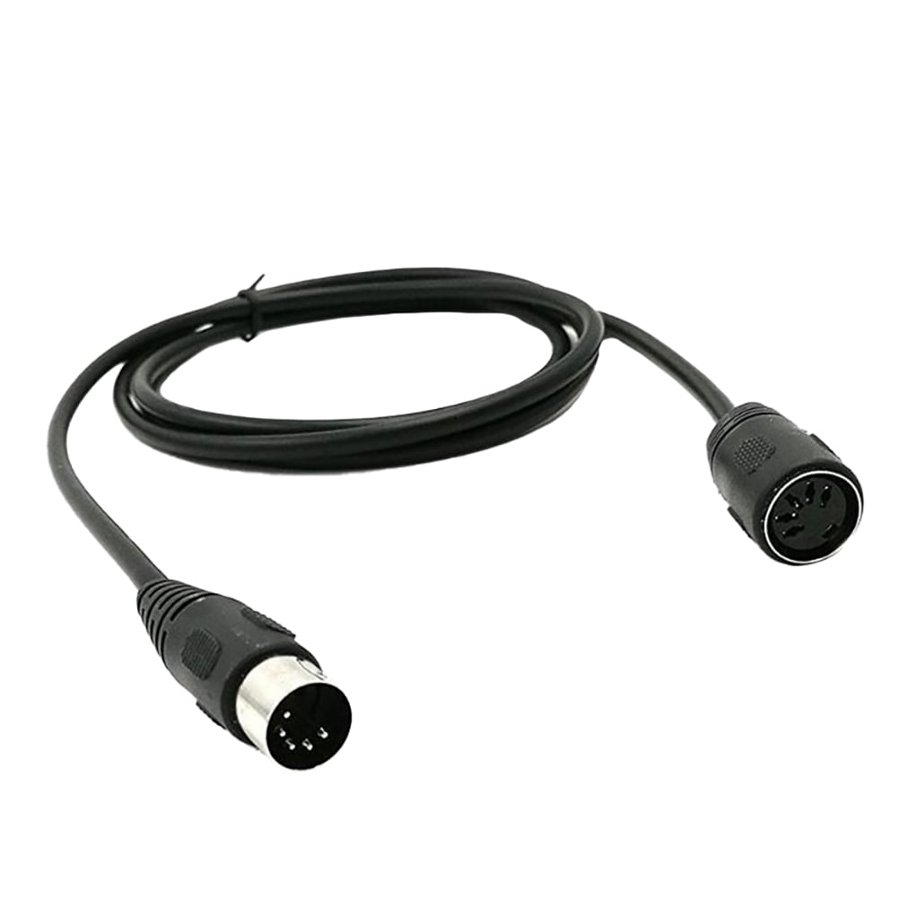 Hemoton 1pc MDI Extension Cable Audio Extension Cable 5-pin Audio MIDI ...