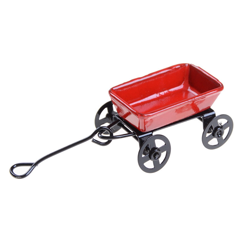 Hemoton 1pc Mini Trolley Model Mini House Prop Model Simulated Iron ...