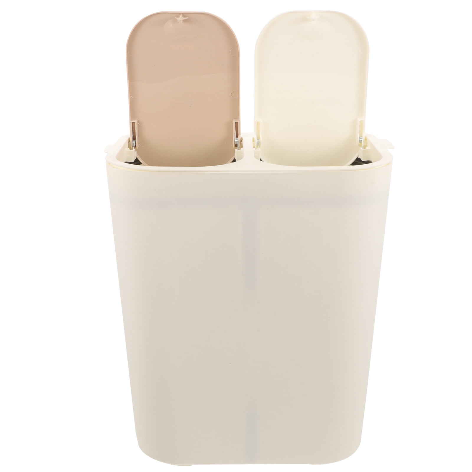 Hemoton 1pc Versatile Double-deck Classified Dustbin Wet and Dry ...