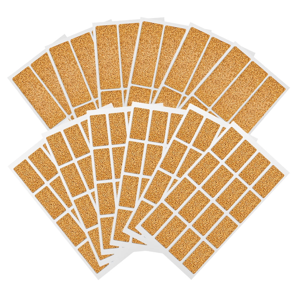 Hemoton 2 Bags Cork Paper Labeling Supplies Self-adhesive Labels ...