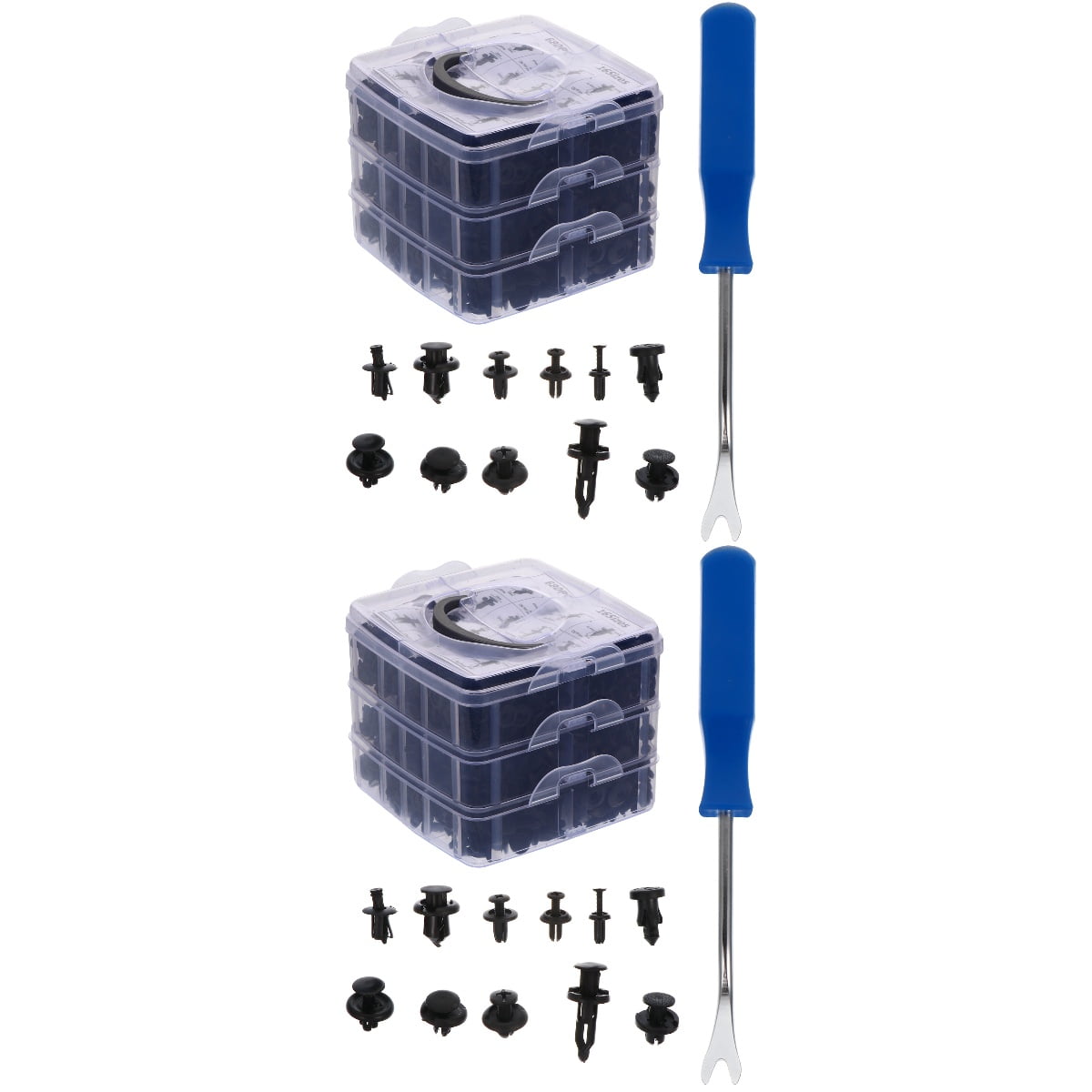 Hemoton 2 Boxes Car Bumper Repair Kit Car Fastener Clips Buckle Auto ...