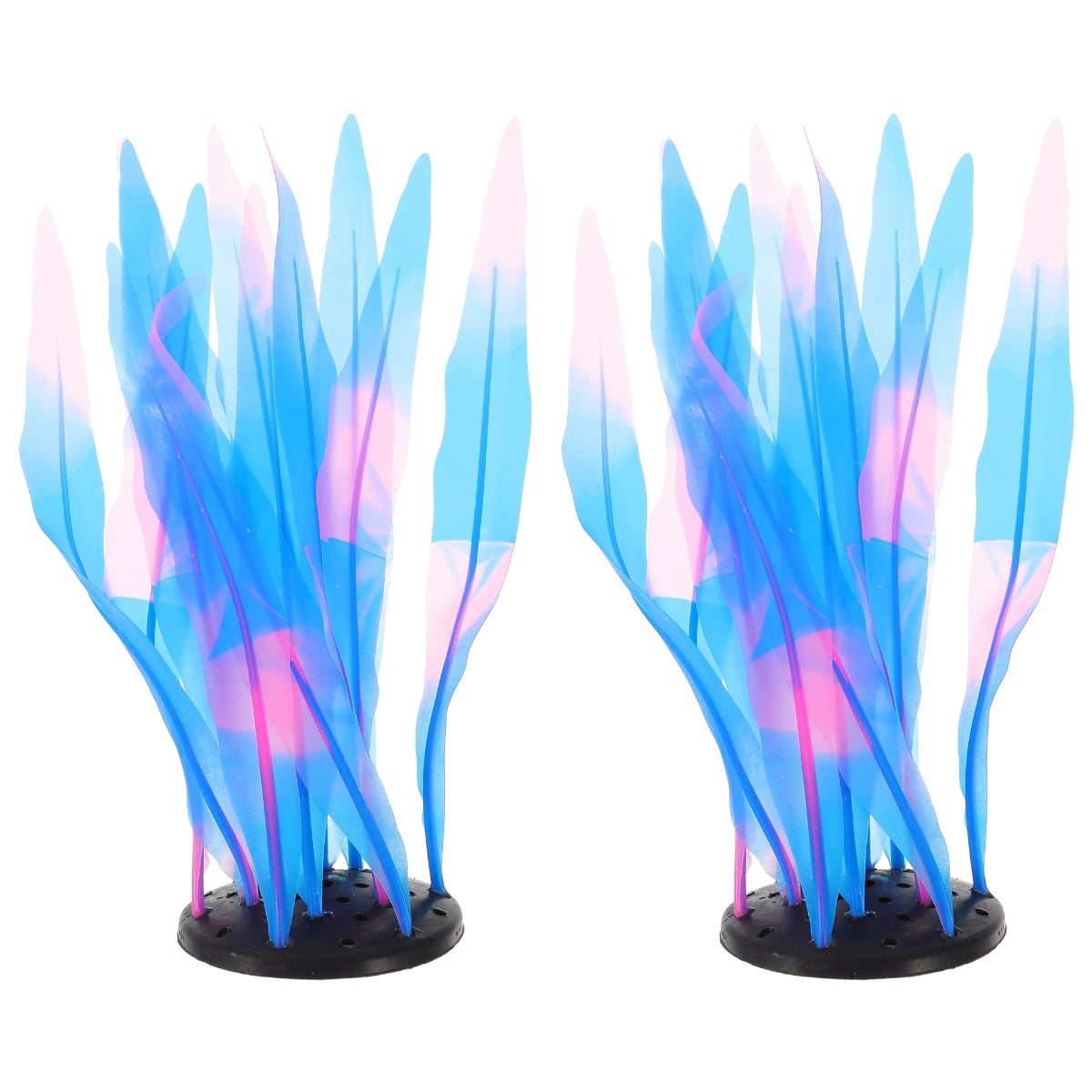 Hemoton 2 Count Fish Tank Simulated Aquatic Plants Accessories ...