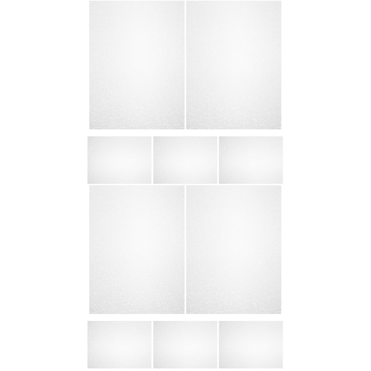 Hemoton 2 Count Water Sheets Pad Simulated Water Texture Paper 27.00X20 ...