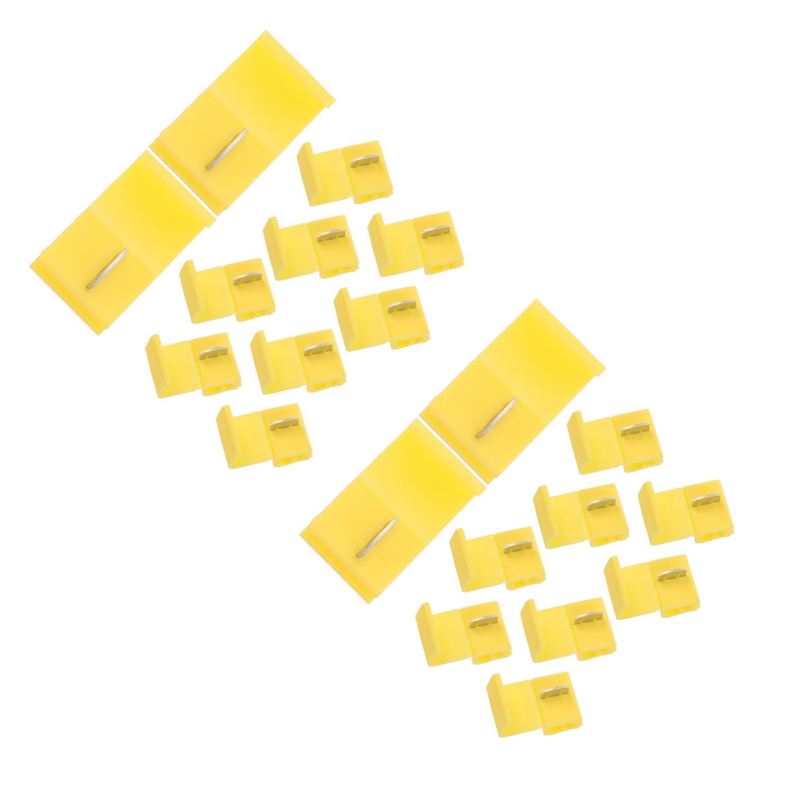 Hemoton 2 Pack Electric Wire Connector Connectors for Wiring Yellow ...
