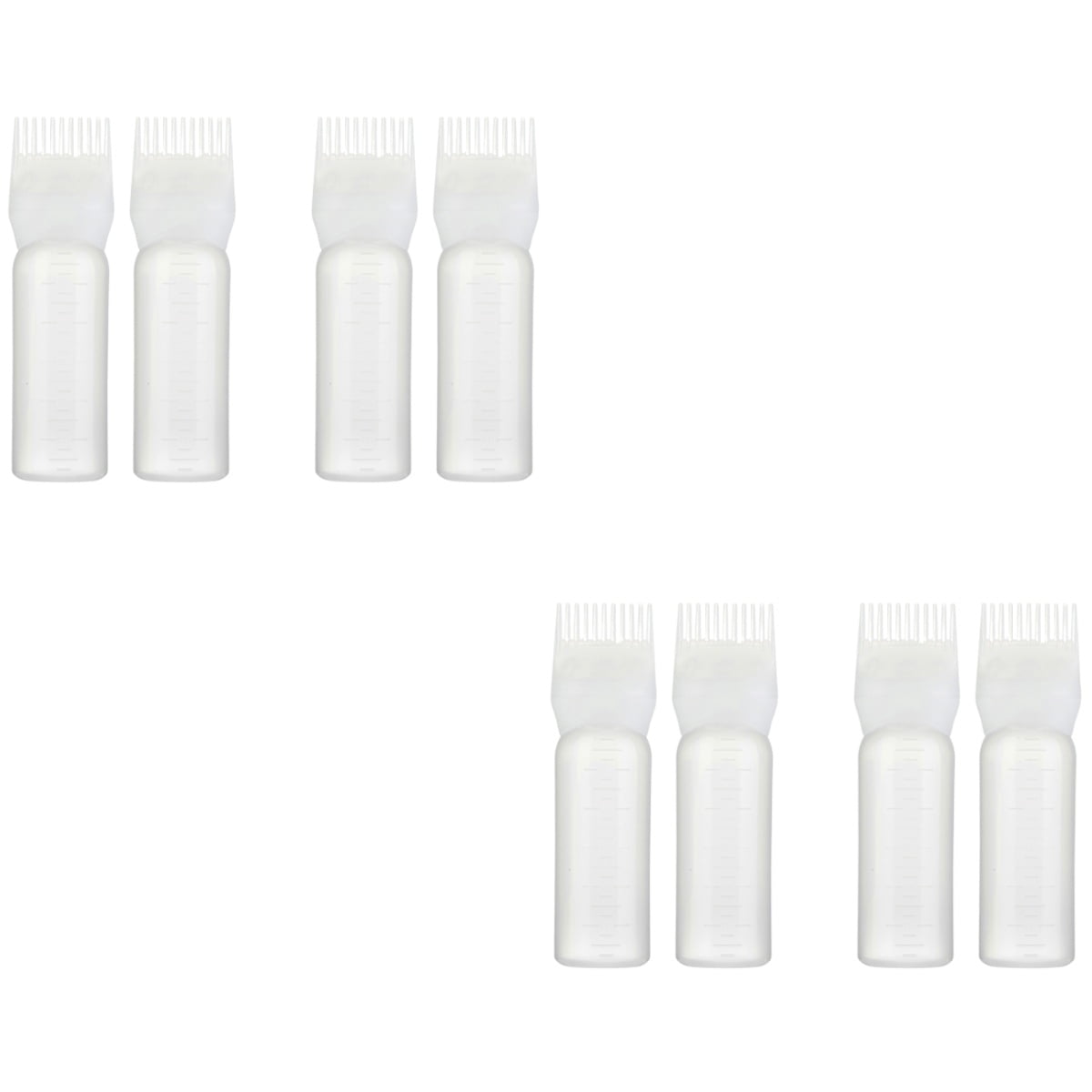 Hemoton 2 Pack Salon Applicator Bottle Dispenser Hair Dyeing Applicator ...