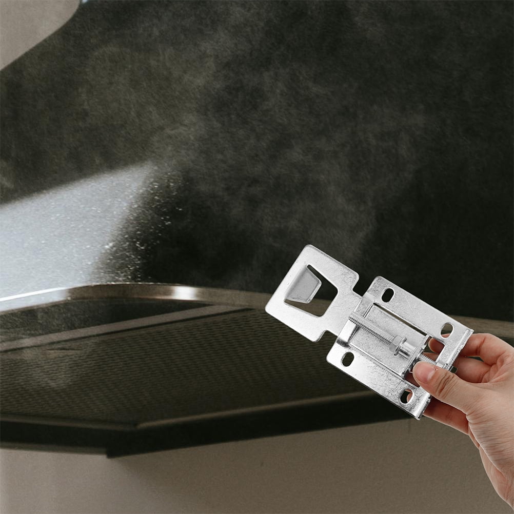 Hemoton 2 Pairs Adjustable Range Hood Support Kit Floating Hanging ...