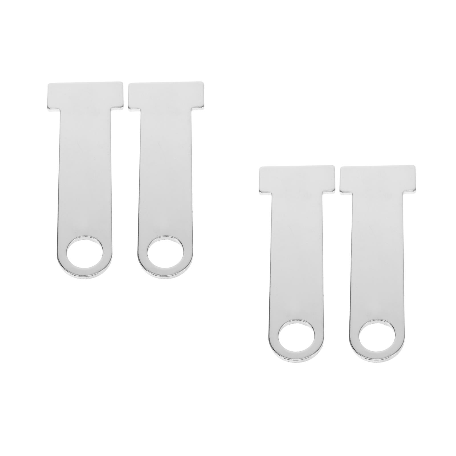 Hemoton 2 Pairs Motorcycle Helmet Strap Ring Lock Brackets Helmet Strap ...