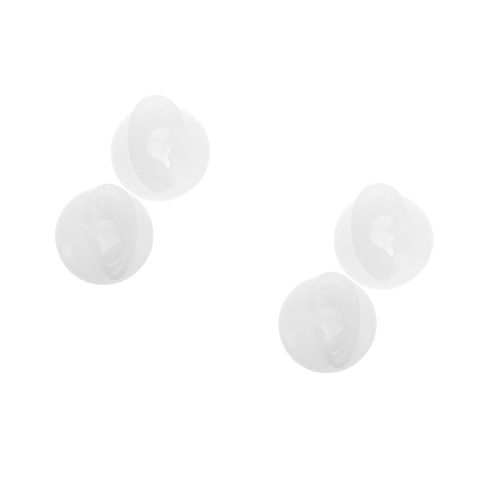 Hemoton 2 Pairs Of Silicone Ear Model For Jewelry Display Realistic ...