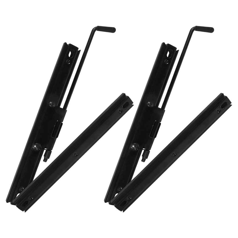 Hemoton 2 Pairs Seat Slider Track Universal Bucket Seat Bottom Mount ...