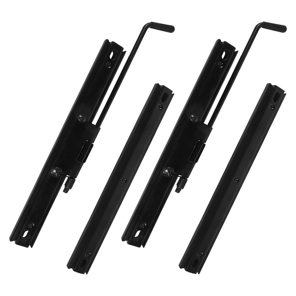 Hemoton 2 Pairs Seat Sliders Seat Track Assembly Kit Adjustable Bucket ...