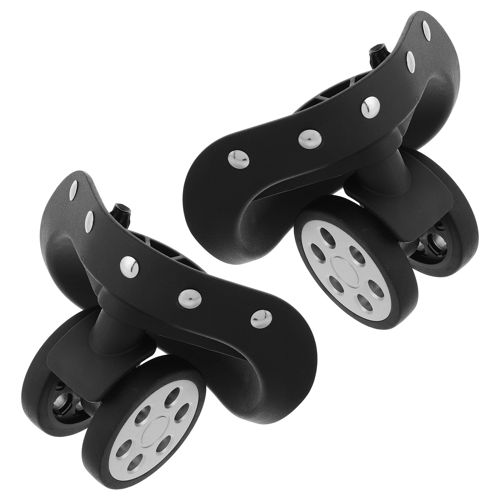 Hemoton 2 Pairs Silent Replacement Wheels Suitcases Luggage Universal ...