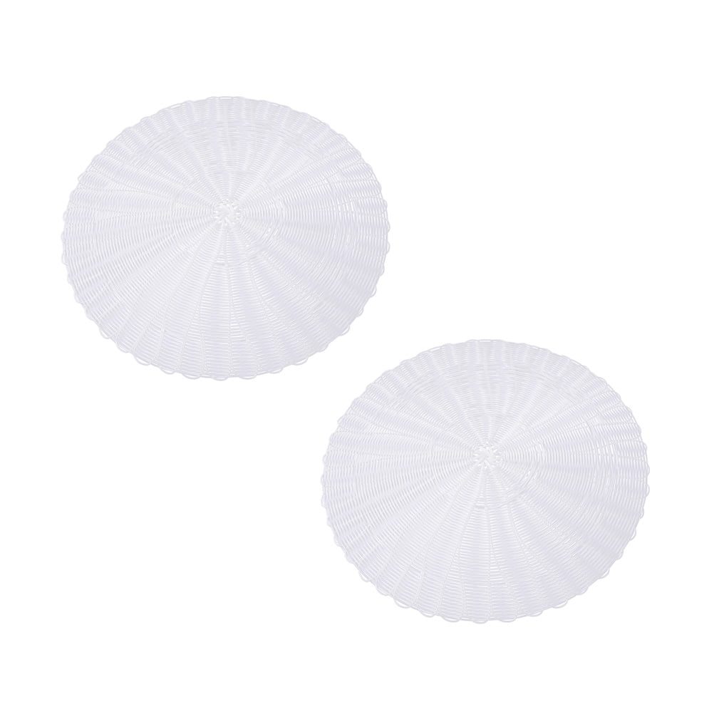 SOPOTUTU 2Pcs White Silicone Steaming Pad Non Stick Mat for Steamer Use ...