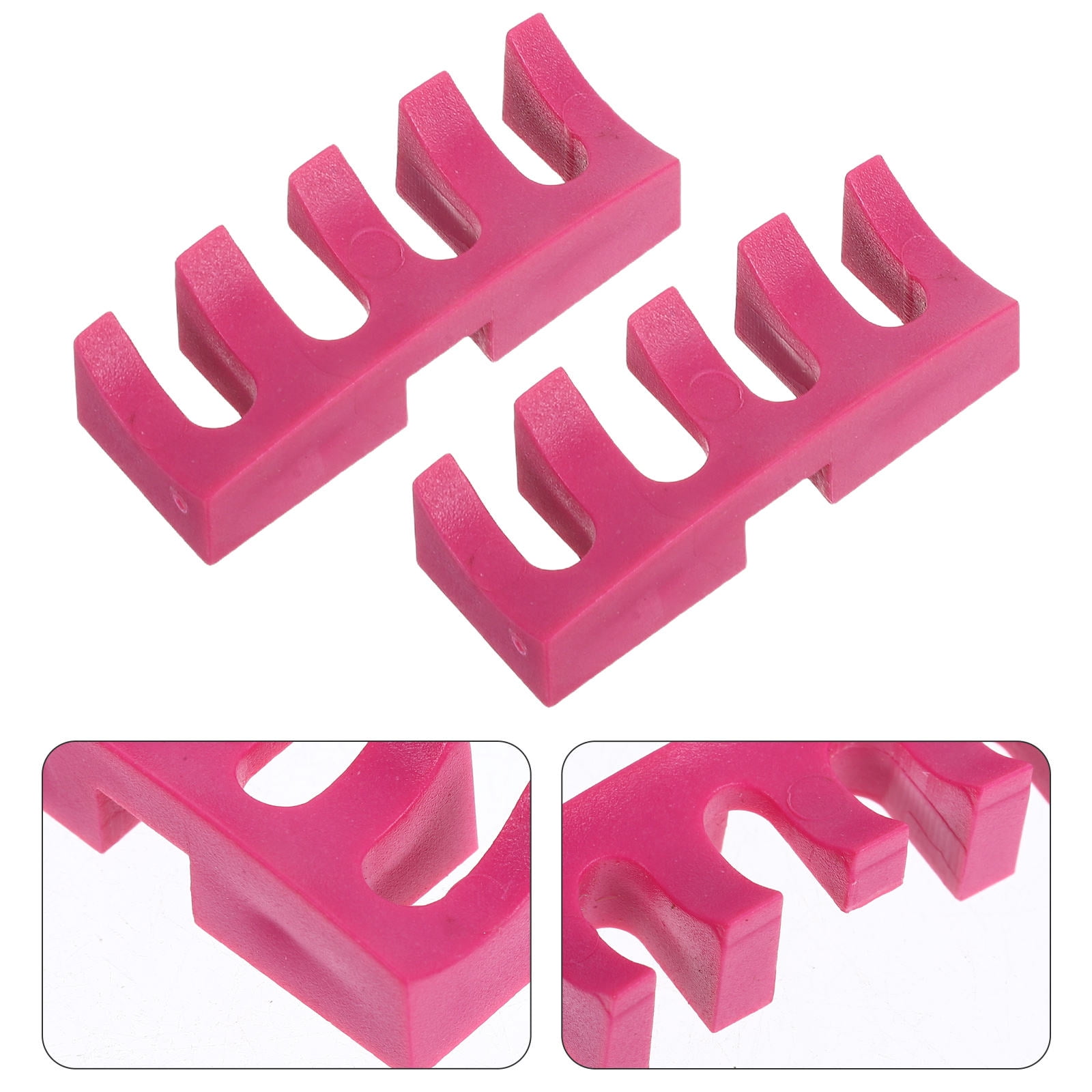 Hemoton 2 Pcs Badminton Racquet Stringing Machine Racket Starting Clamp ...