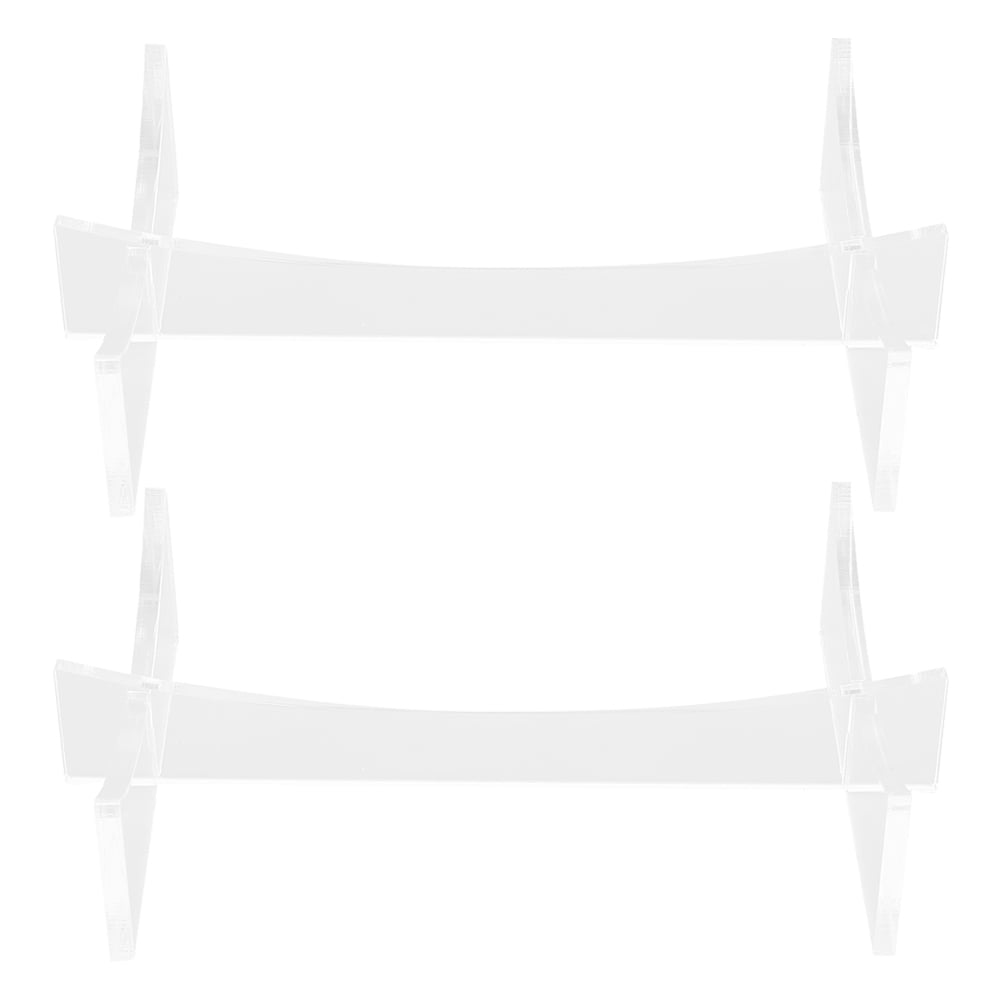 Hemoton 2 Pcs Basketball Stand Acrylic Ball Display Stand Clear ...