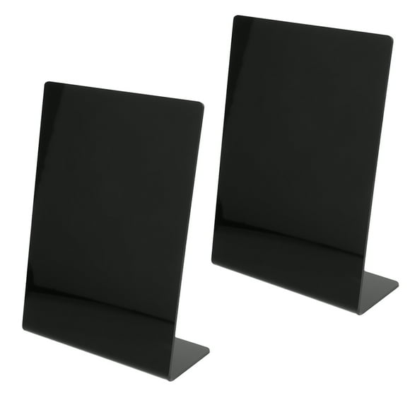 Food Label Holders and Table Number Stands for Buffets and Events