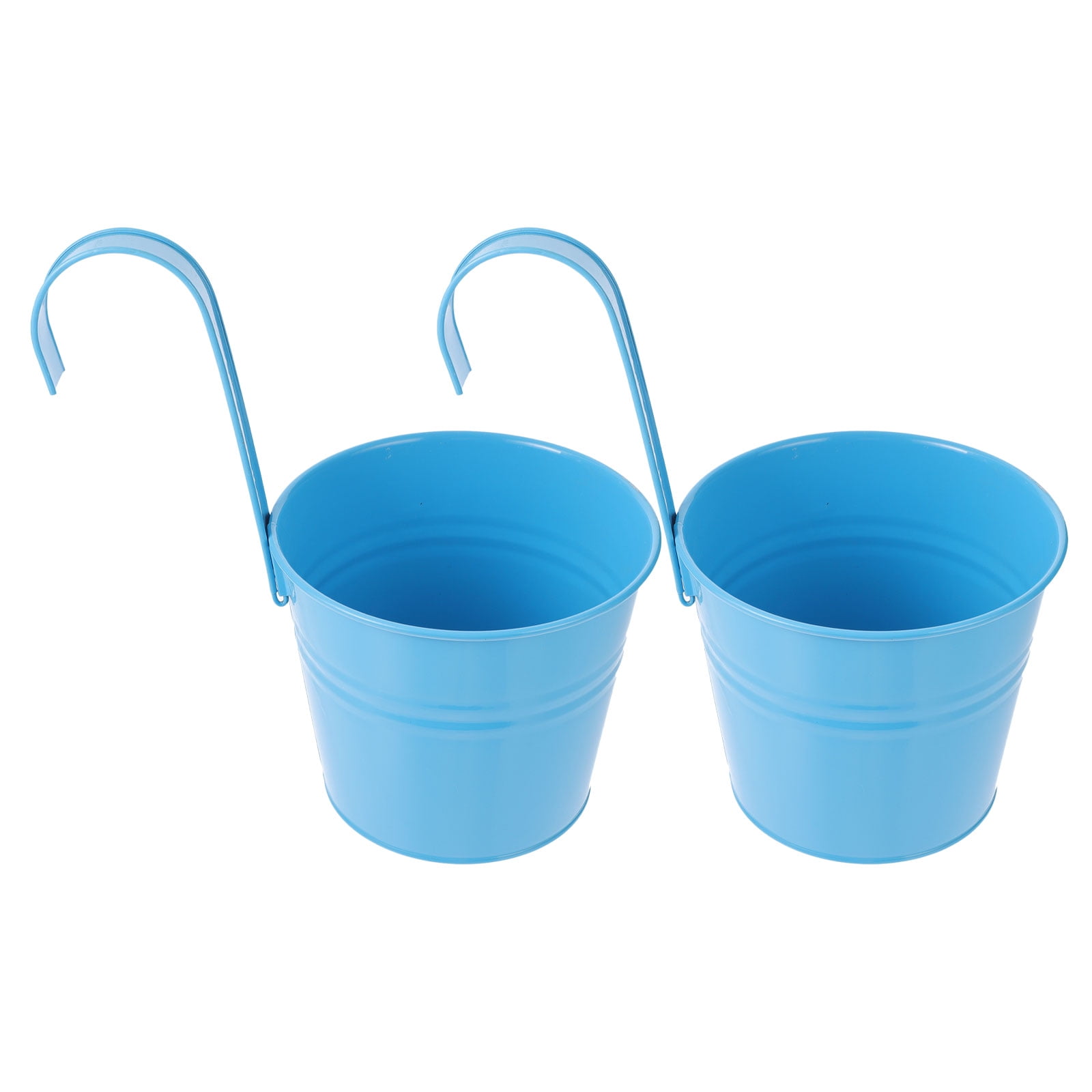 Hemoton 2 Pcs Creative Gardening Buckets Tool Holder Hanging Basket ...