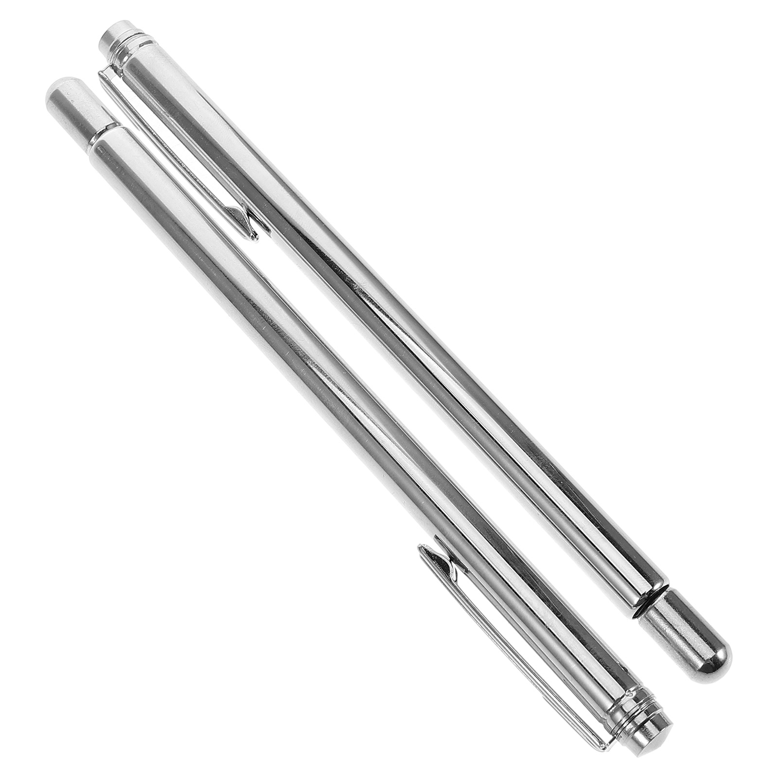 Hemoton 2 Pcs Ghost Hunting Equipment Dowsing Rods Spiritual Silver ...