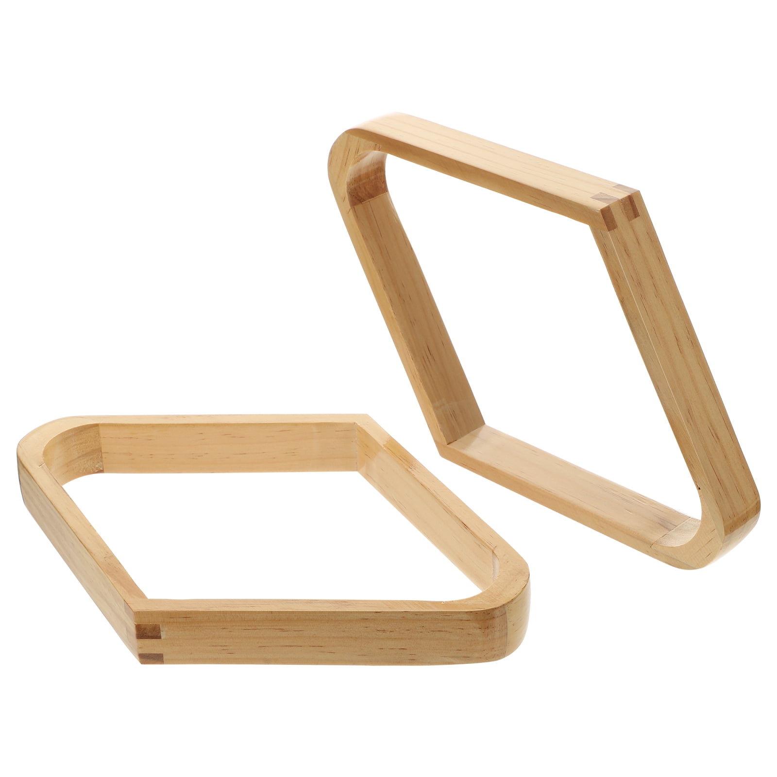 Hemoton 2 Pcs Pool Billiards Tripod Triangle Snooker Club Decor Rack ...