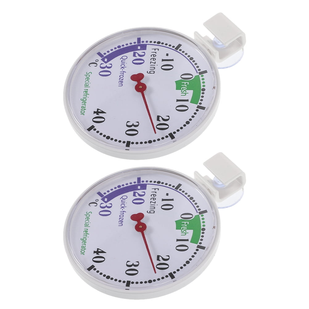 Hemoton 2 Pcs Reliable Refrigerator Freezer Thermometers Convenient ...