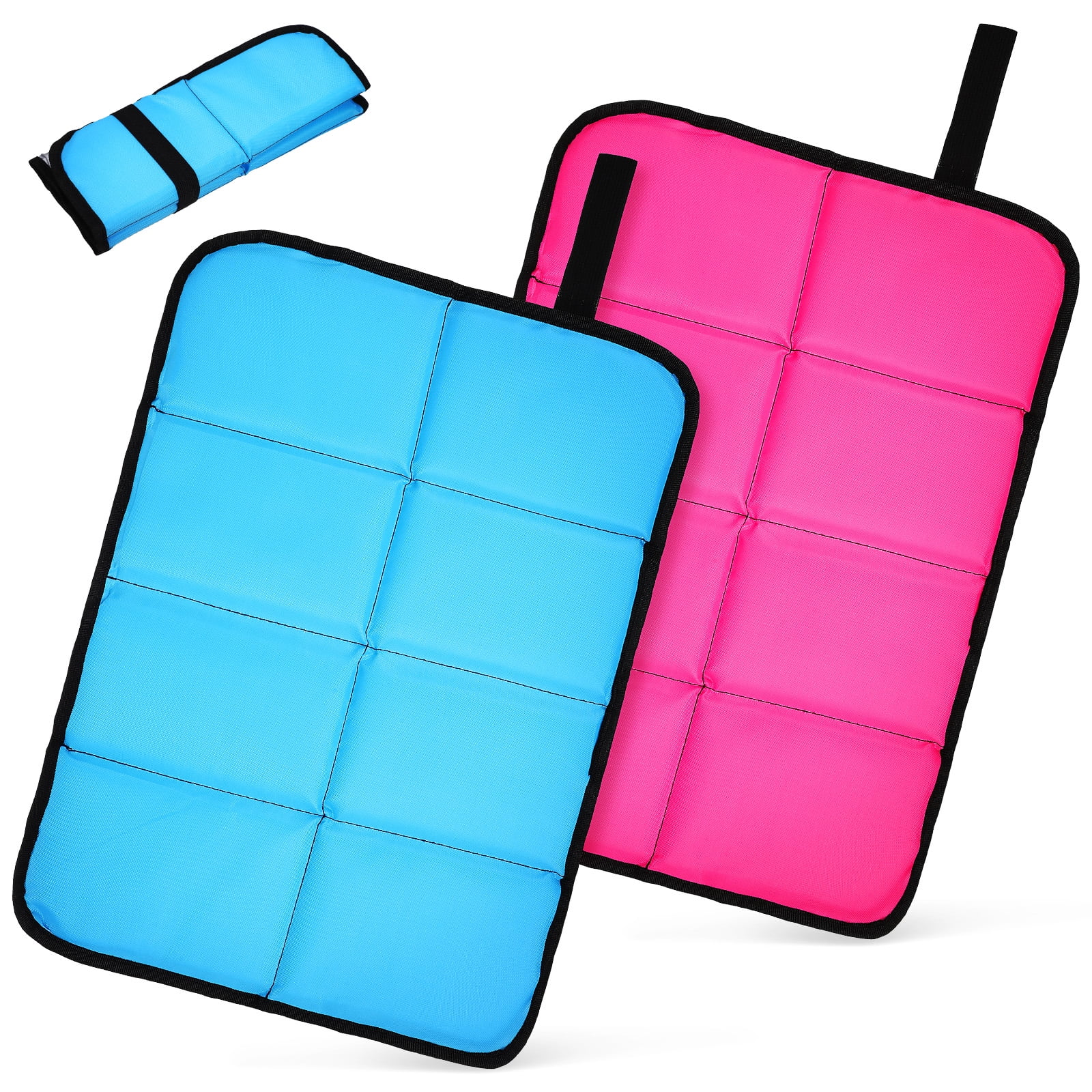 Hemoton 2 Pcs Sitting Pads Outdoor Foldable Seat Cushions Hiking Ground ...